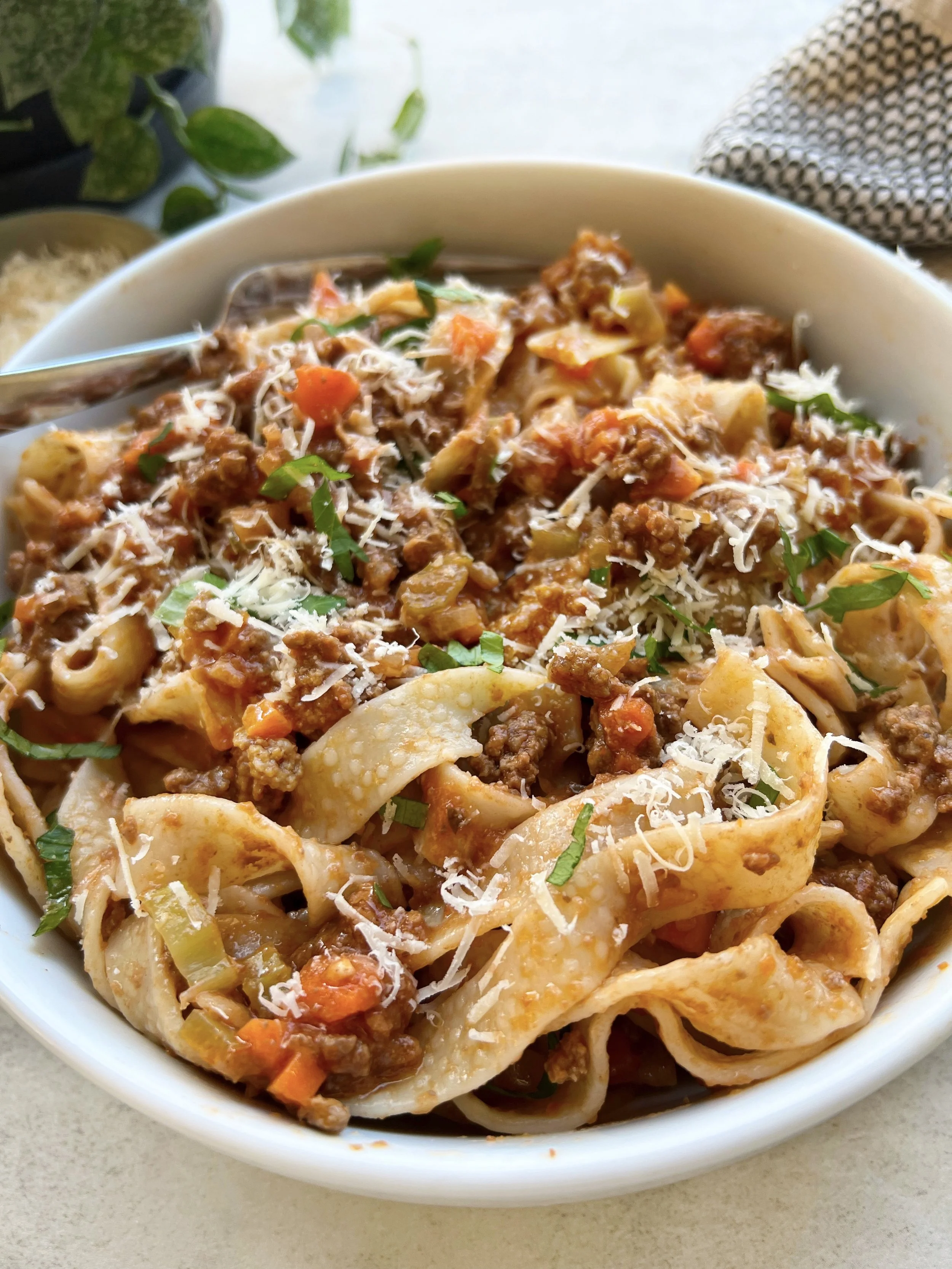 Easy Bolognese Pasta