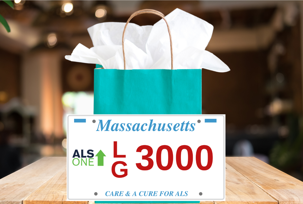 ALS ONE LICENSE PLATE