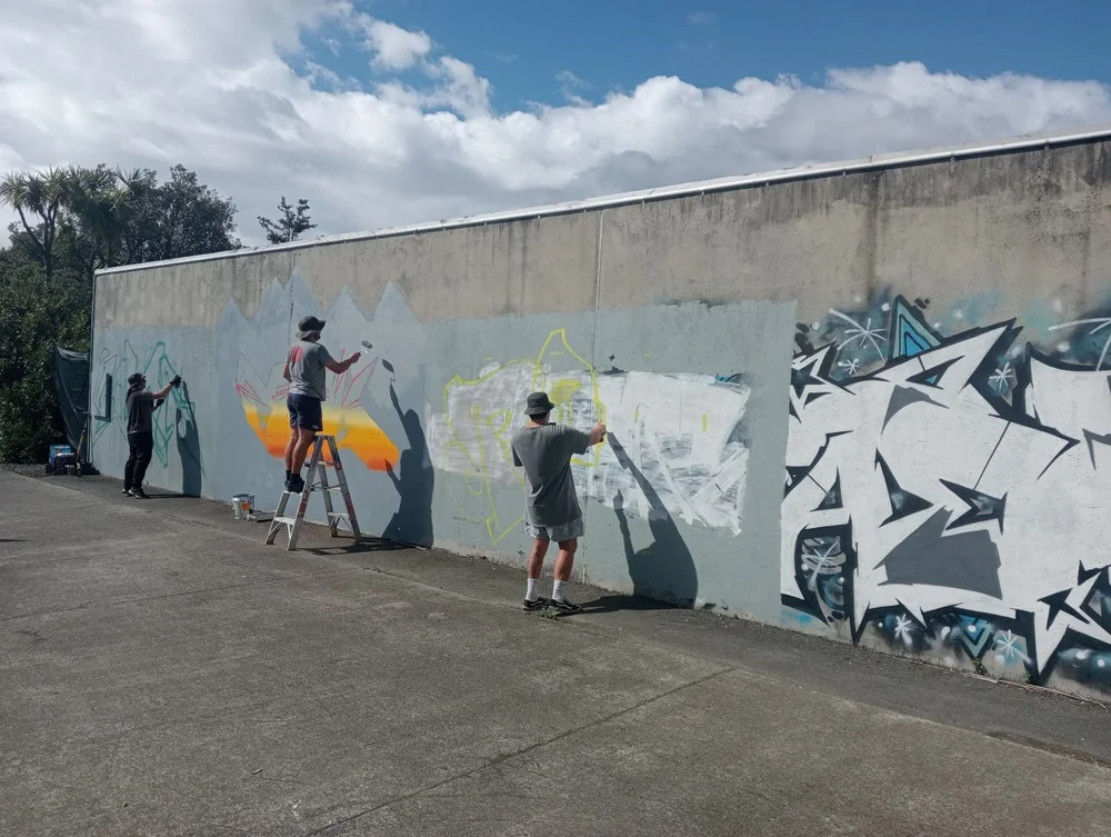 Nelson Graffiti Wall — Nelson Environment Centre