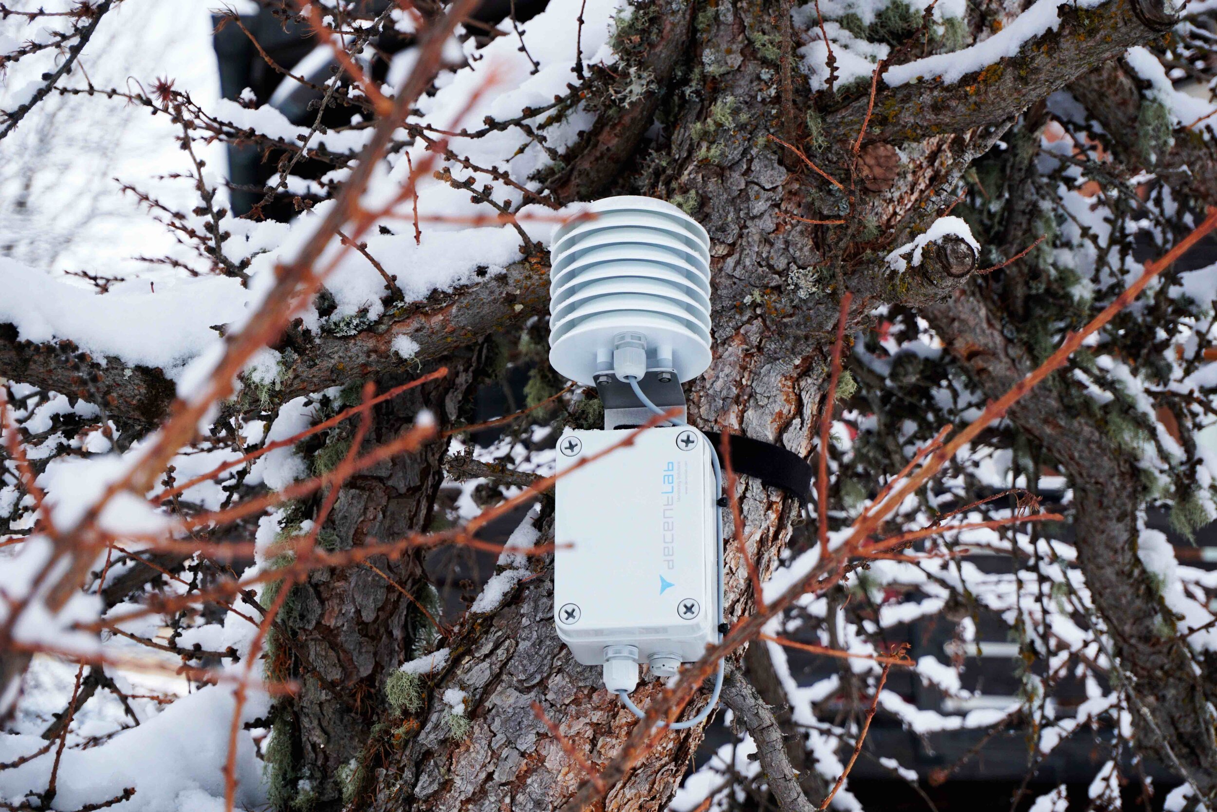 Air Temperature and Humidity Sensor with Radiation Shield for LoRaWAN ...