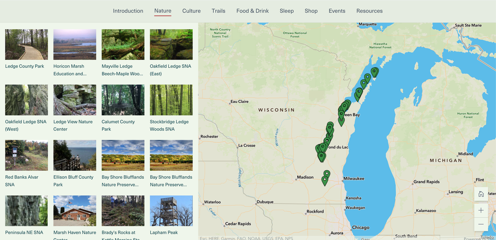 Discover WI-LEDGE — Wisconsin Ledge