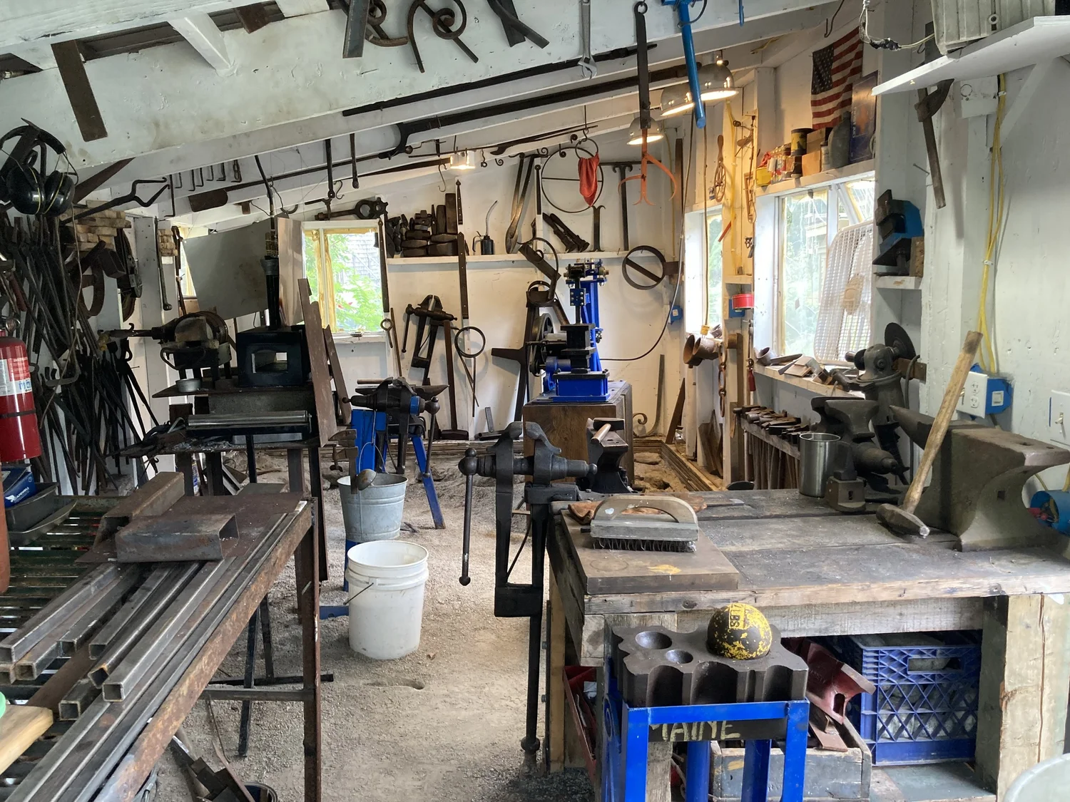 The Blacksmith & Forge — Back River Blacksmithing Co.