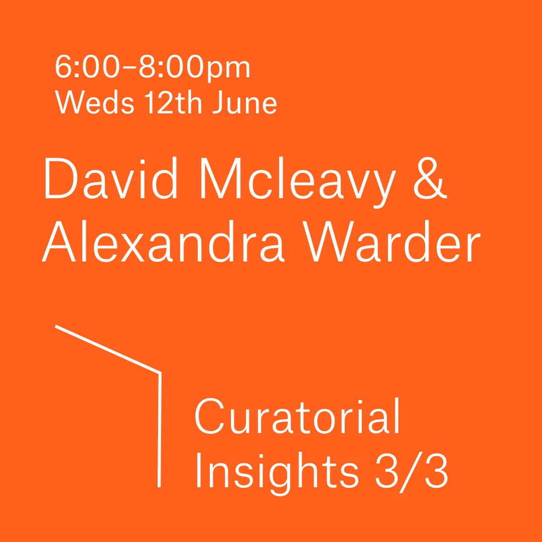 David McLeavy & Alexandra Warder — Bloc Projects