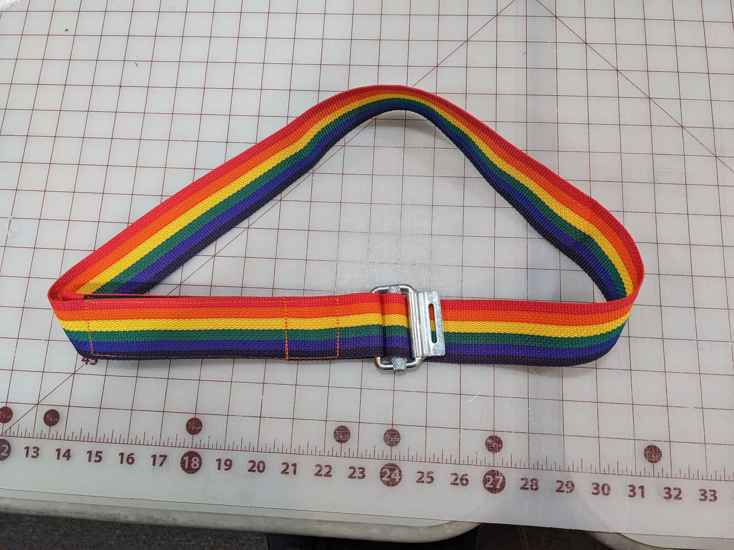Pride X wing pilot belt (Rainbow) — DH-P/FX