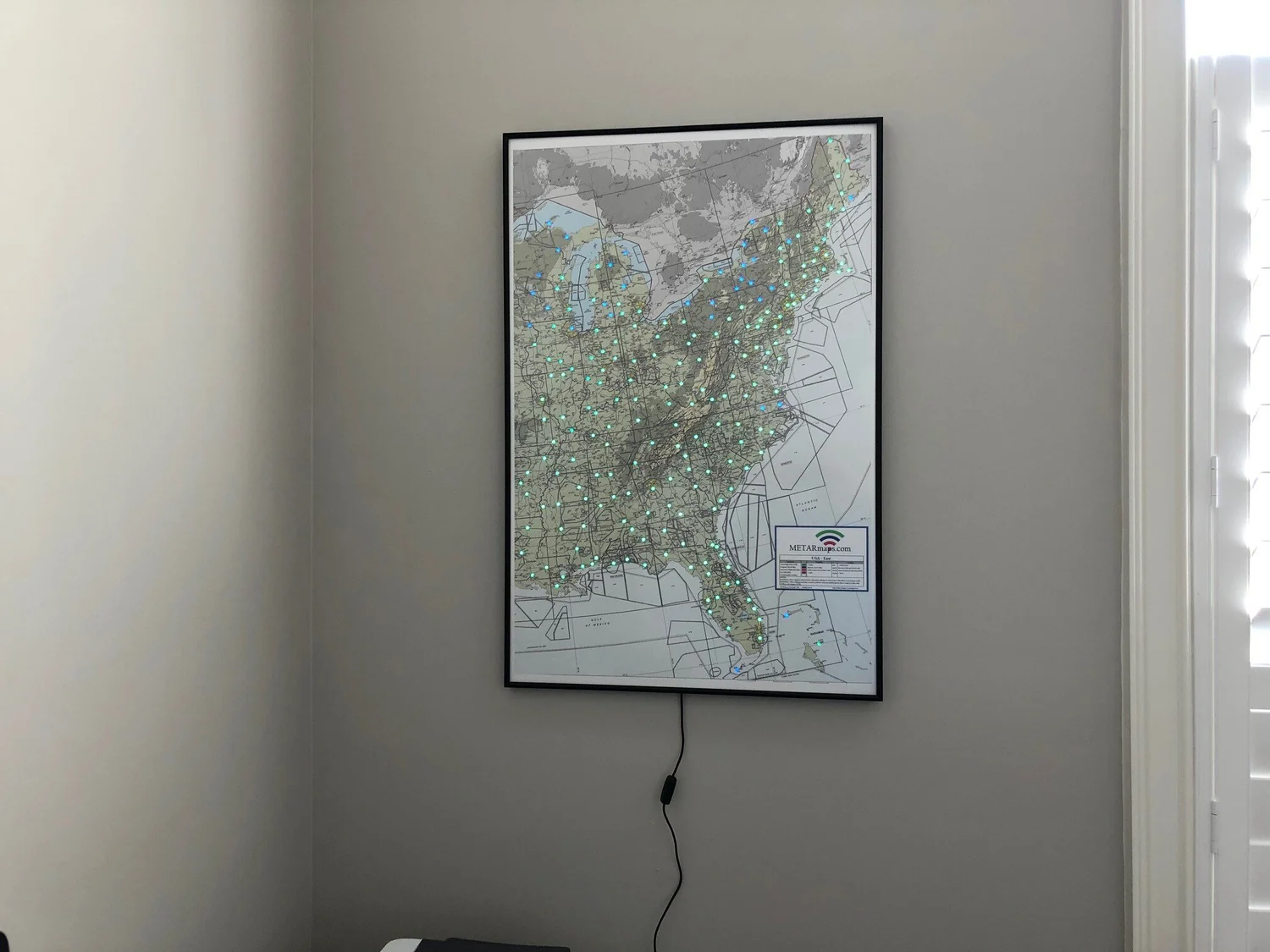 USA East - METARmaps™ - Aviation Sectional LED METAR Maps