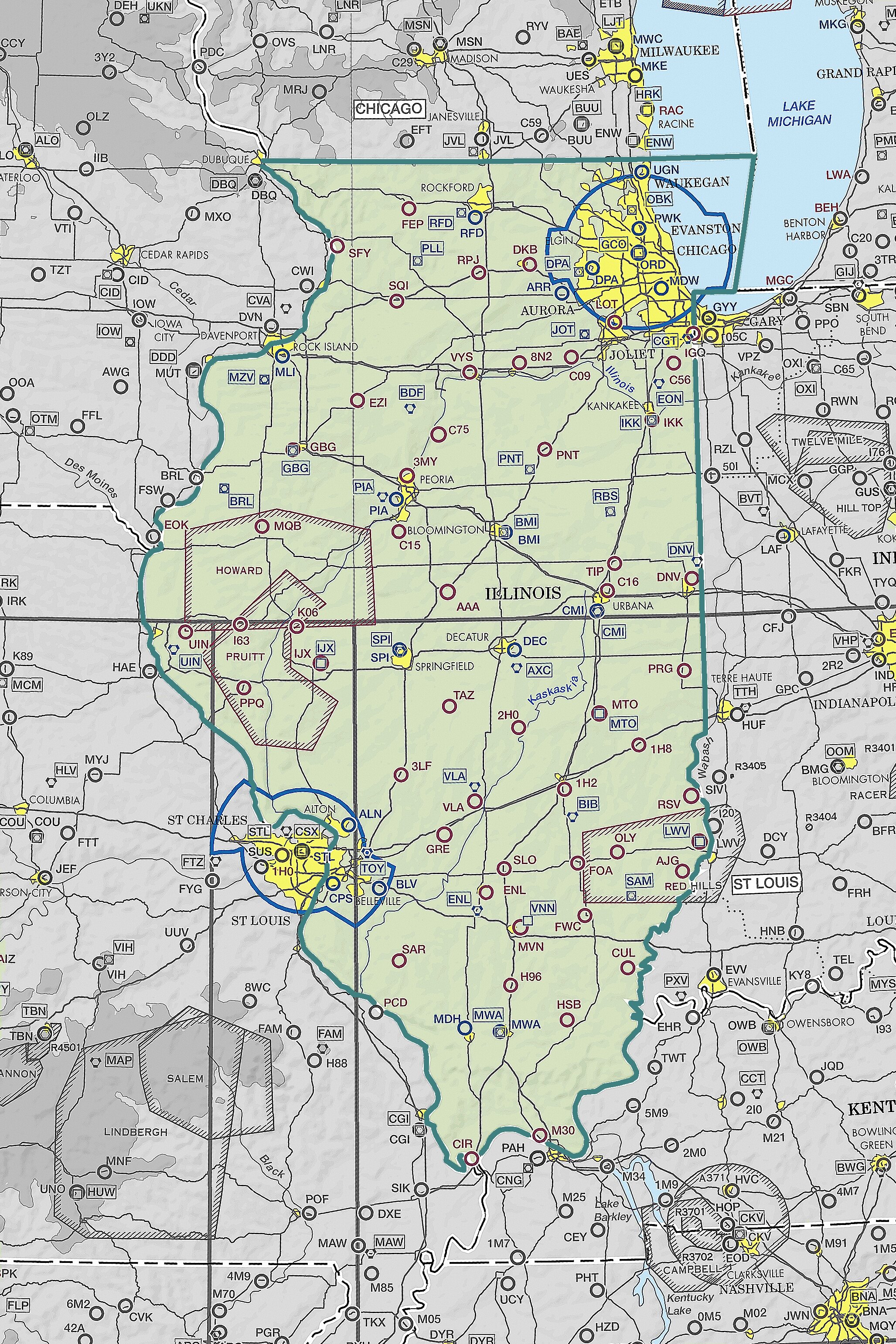 METARmaps™ — METARmaps™ - Aviation Sectional LED METAR Maps
