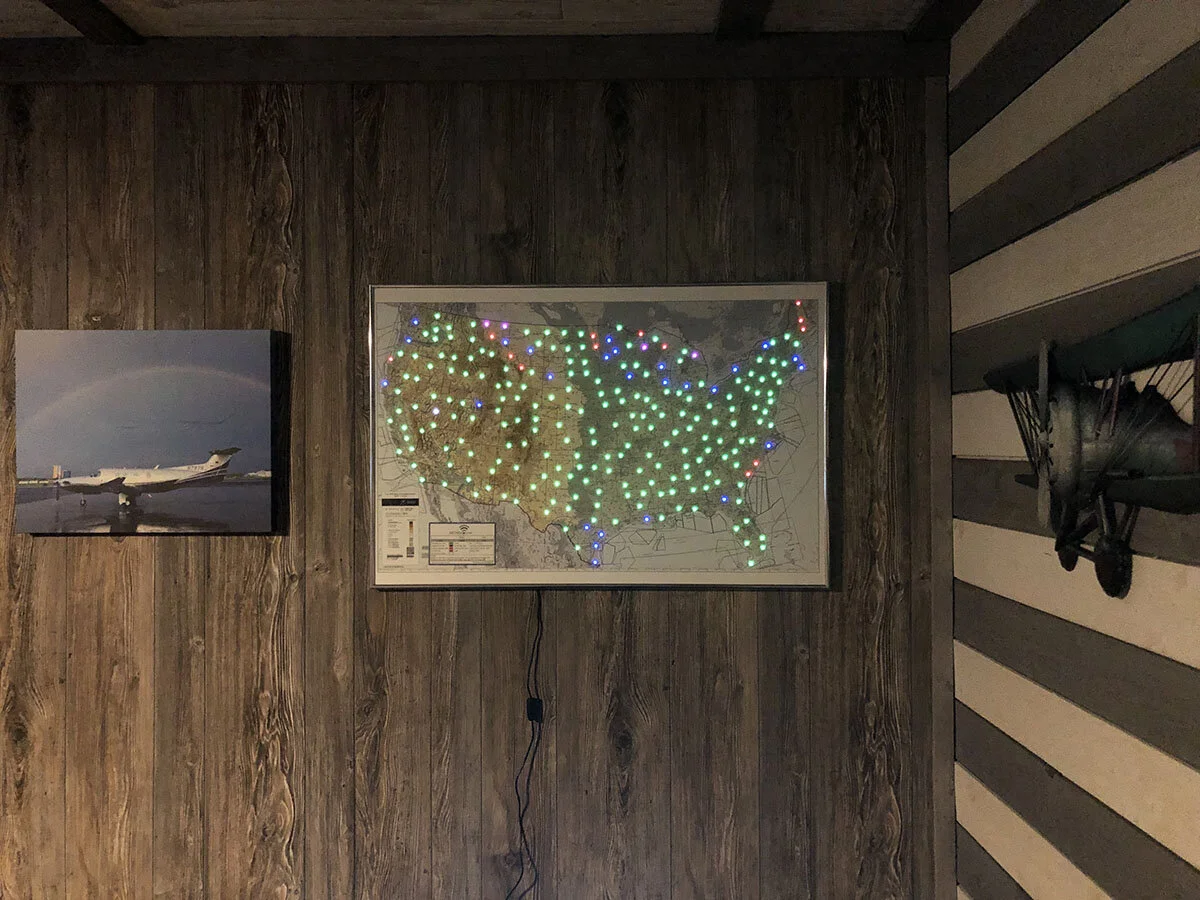 USA - METARmaps™ - Aviation Sectional LED METAR Maps