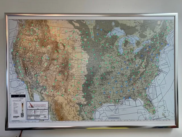 USA - METARmaps™ - Aviation Sectional LED METAR Maps