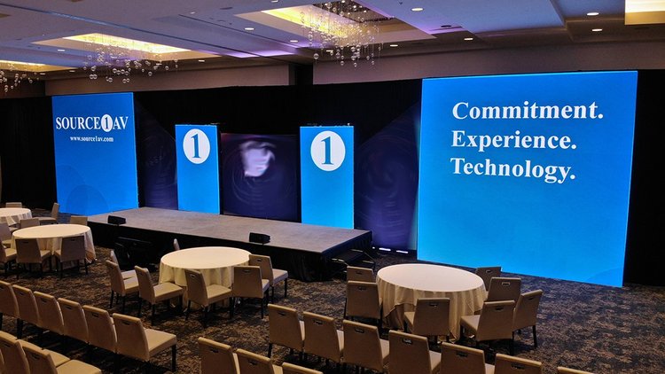 LED Wall Production Services in Boston — Source1AV