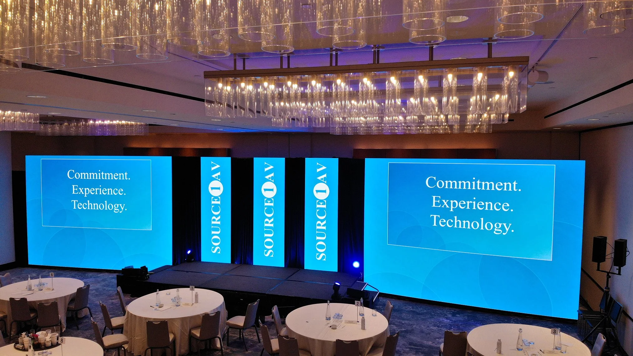 LED Wall Production Services in Boston — Source1AV