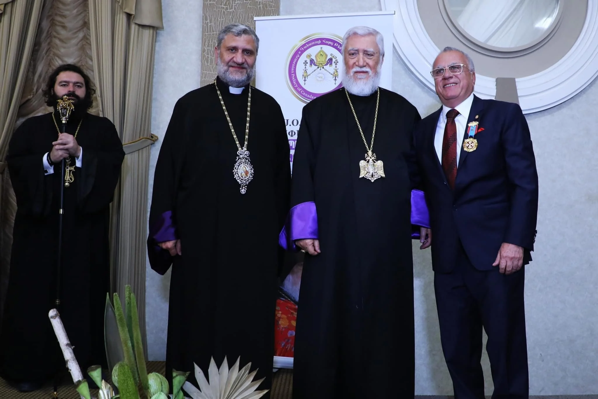An Official Banquet in Honor of His Holiness Catholicos Aram I in Cambridge — The Middle East ...