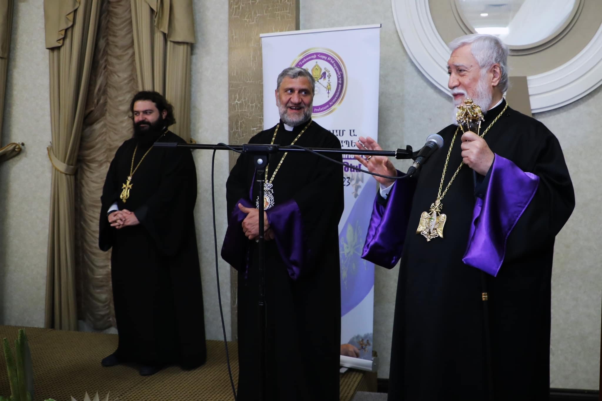 An Official Banquet in Honor of His Holiness Catholicos Aram I in Cambridge — The Middle East ...