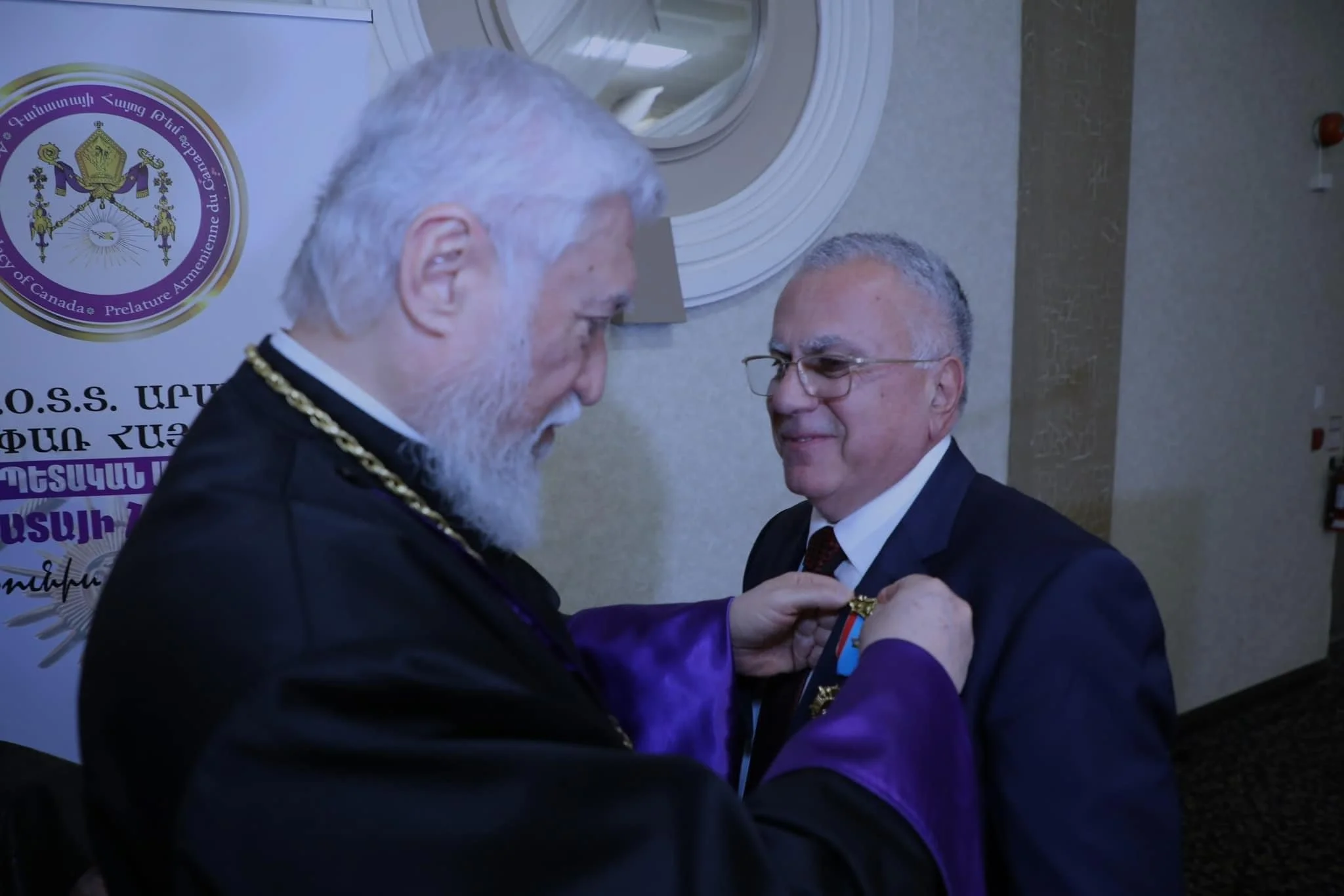An Official Banquet in Honor of His Holiness Catholicos Aram I in Cambridge — The Middle East ...