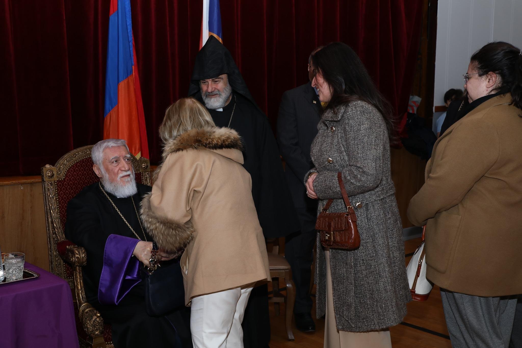 His Holiness Catholicos Aram I Gives a Pontifical Visit to New Jersey — The Middle East Council ...