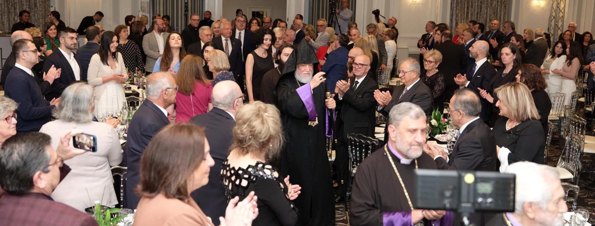 An Official Banquet in Honor Of His Holiness Catholicos Aram I in Montreal — The Middle East ...