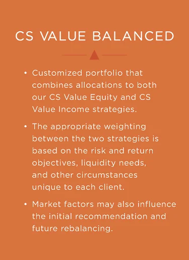 Investment Management — Caldwell Sutter Capital
