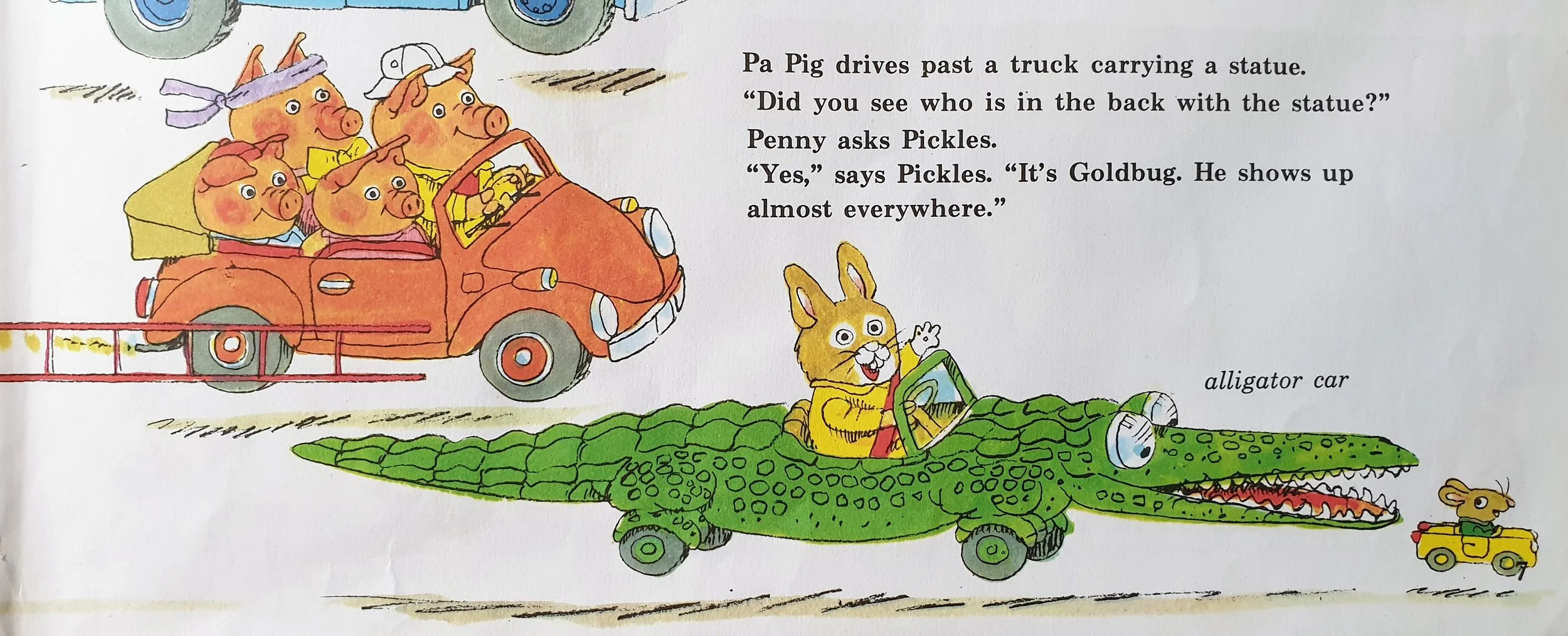 Dingo Dog Richard Scarry