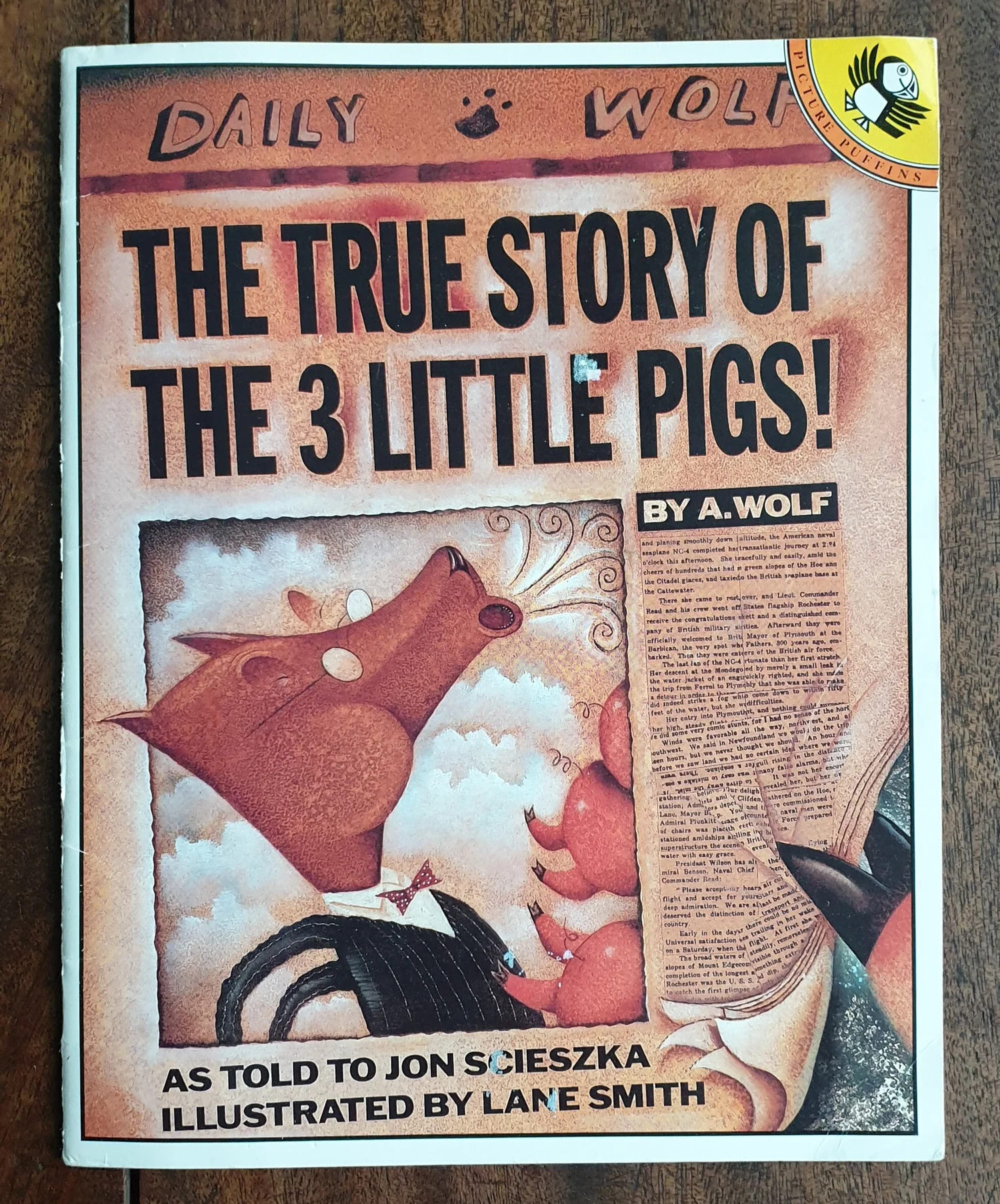 The True Story of the 3 Little Pigs! — Tim Warnes