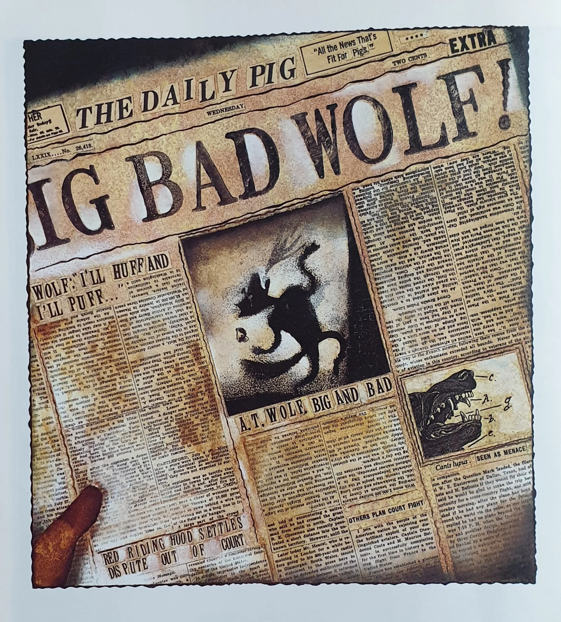 The True Story of the 3 Little Pigs! — Tim Warnes