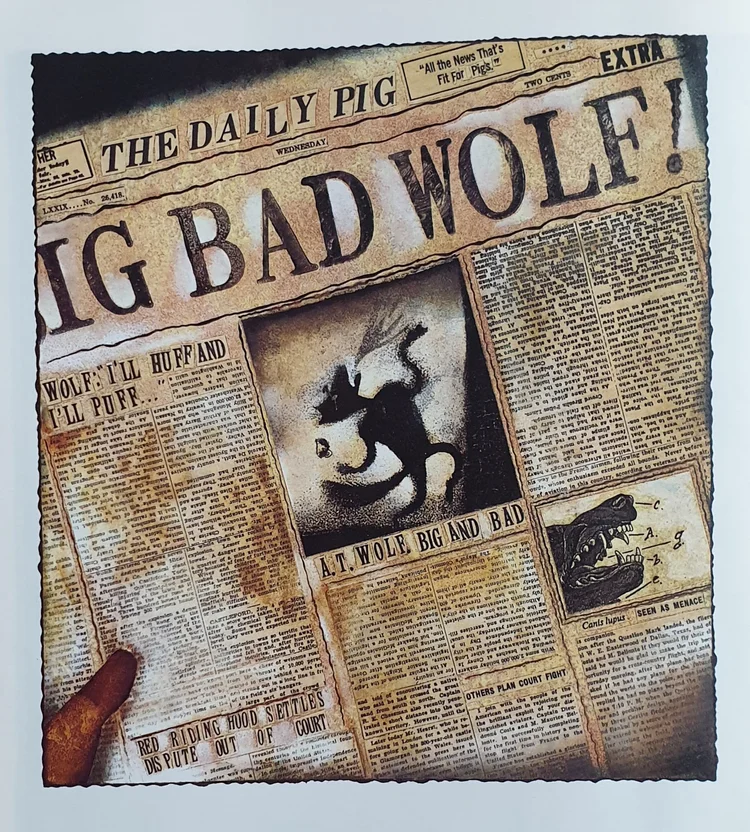 The True Story of the 3 Little Pigs! — Tim Warnes