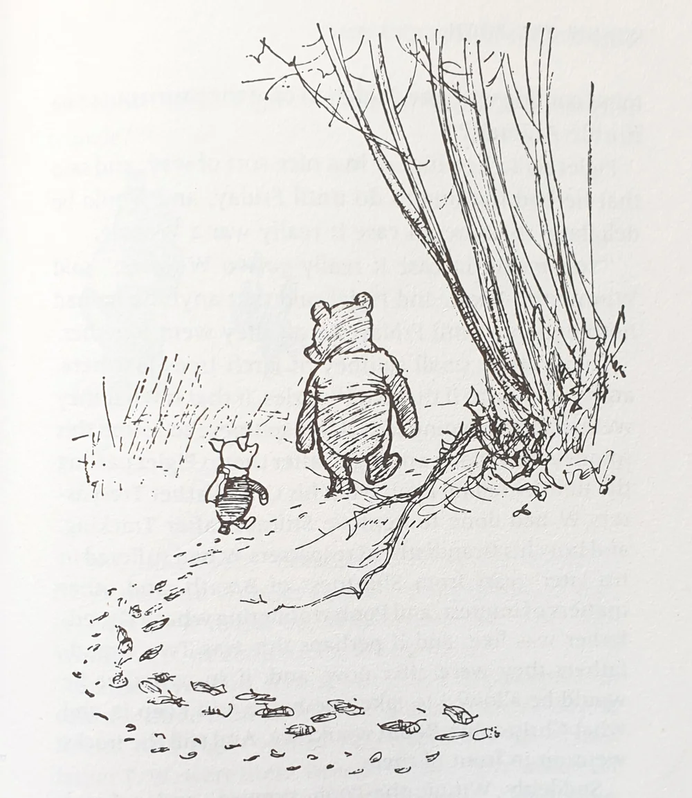 The pertinence of Pooh — Tim Warnes