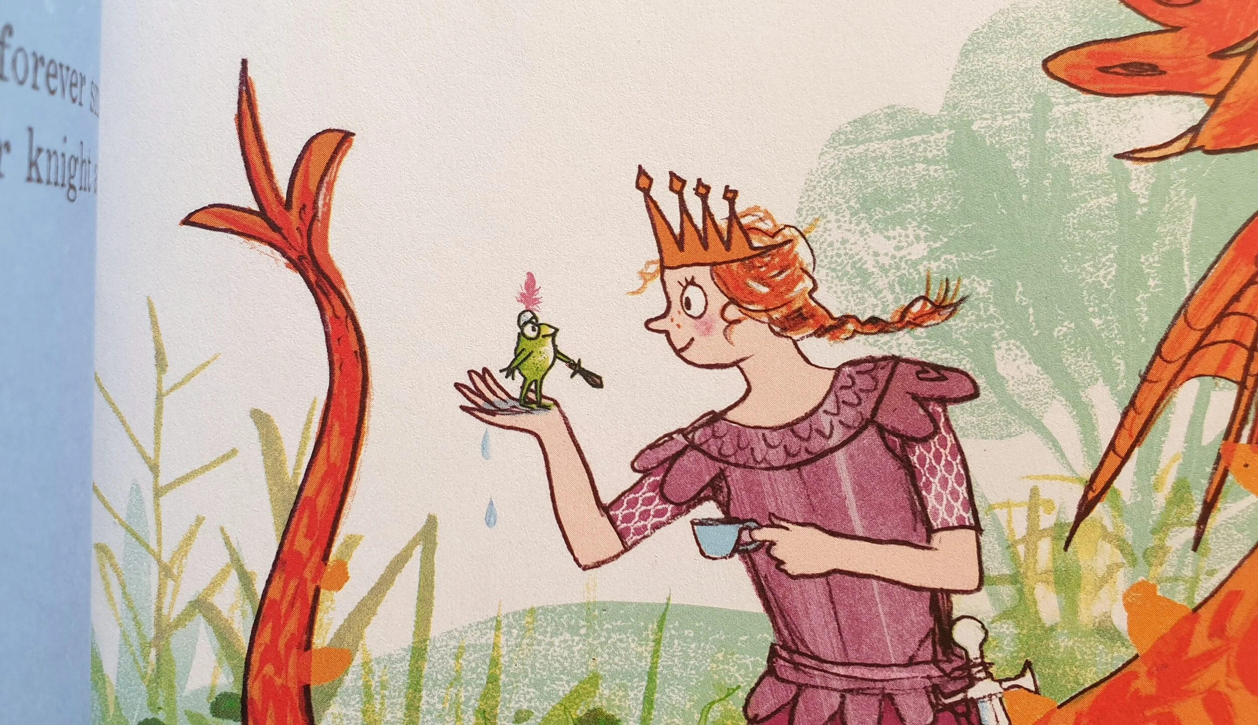 Sir Lilypad the Green (bravest frog I’ve ever seen) — Tim Warnes