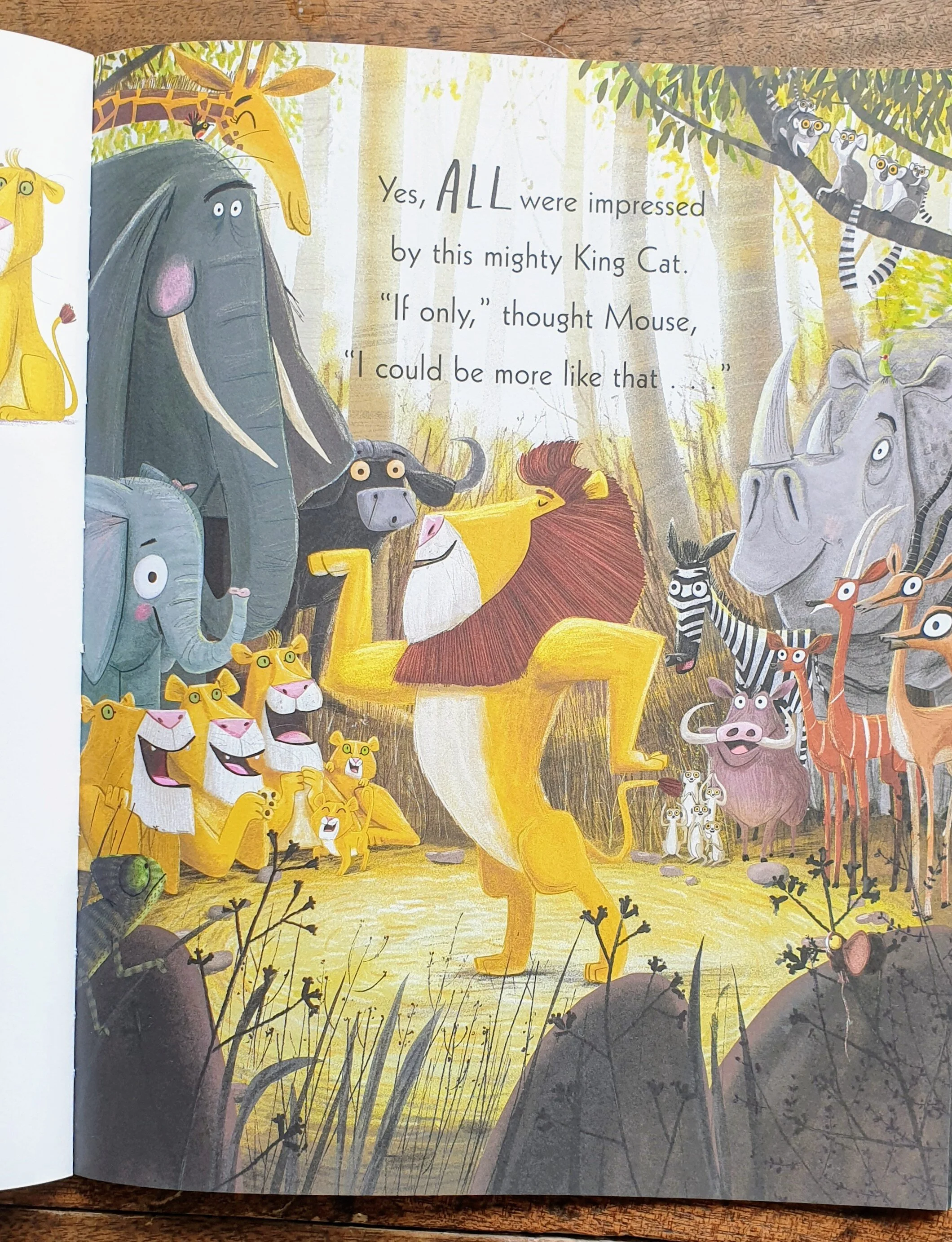 The Lion Inside - teaching kids the benefits of bravery — Tim Warnes