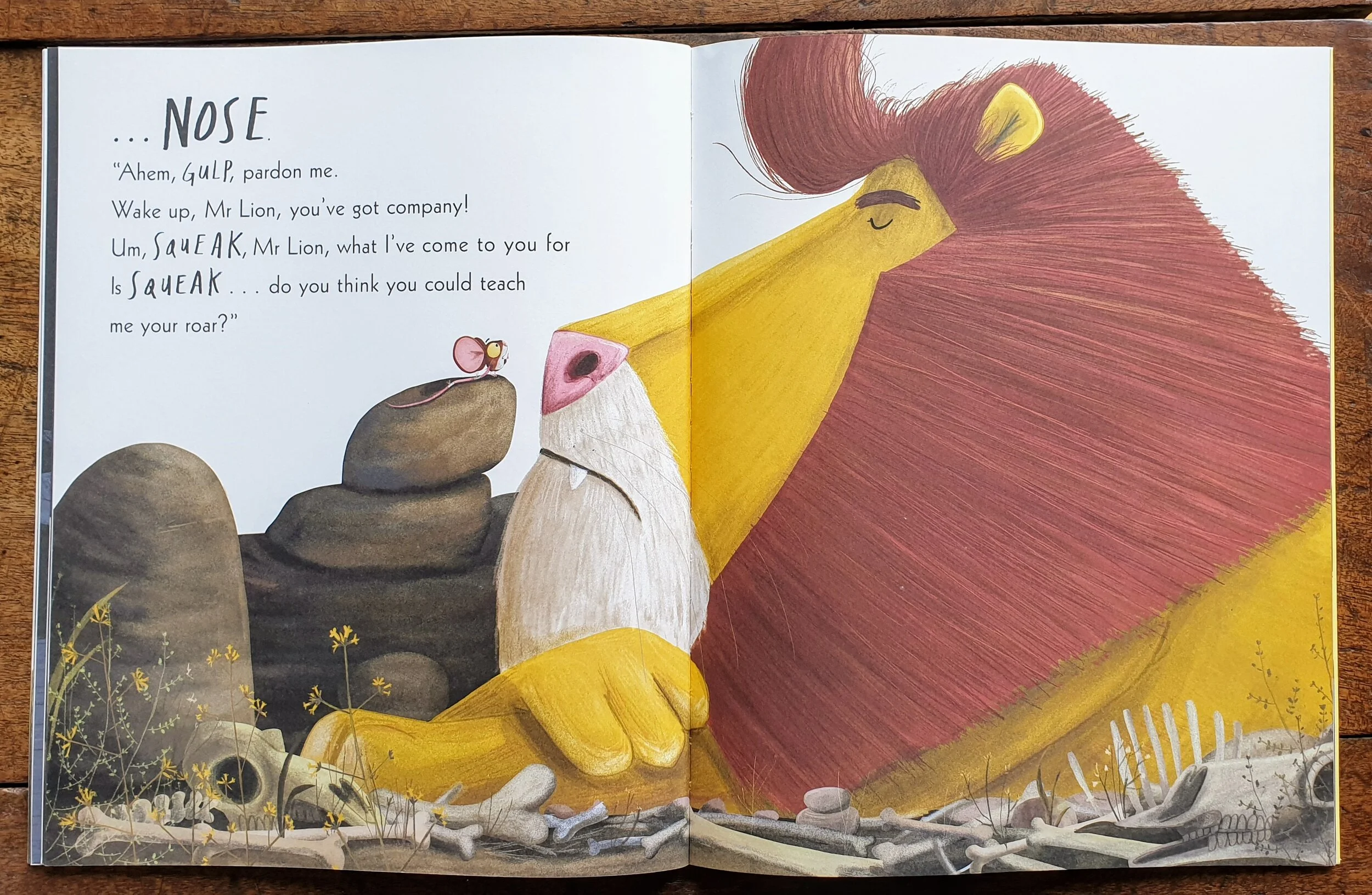 The Lion Inside - teaching kids the benefits of bravery — Tim Warnes