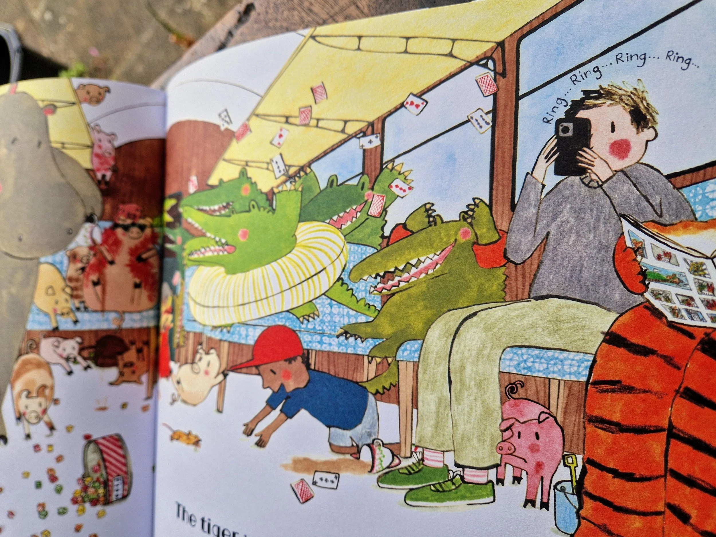 “There’s a Tiger on the Train” by Mariesa Dulak & Rebecca Cobb ...