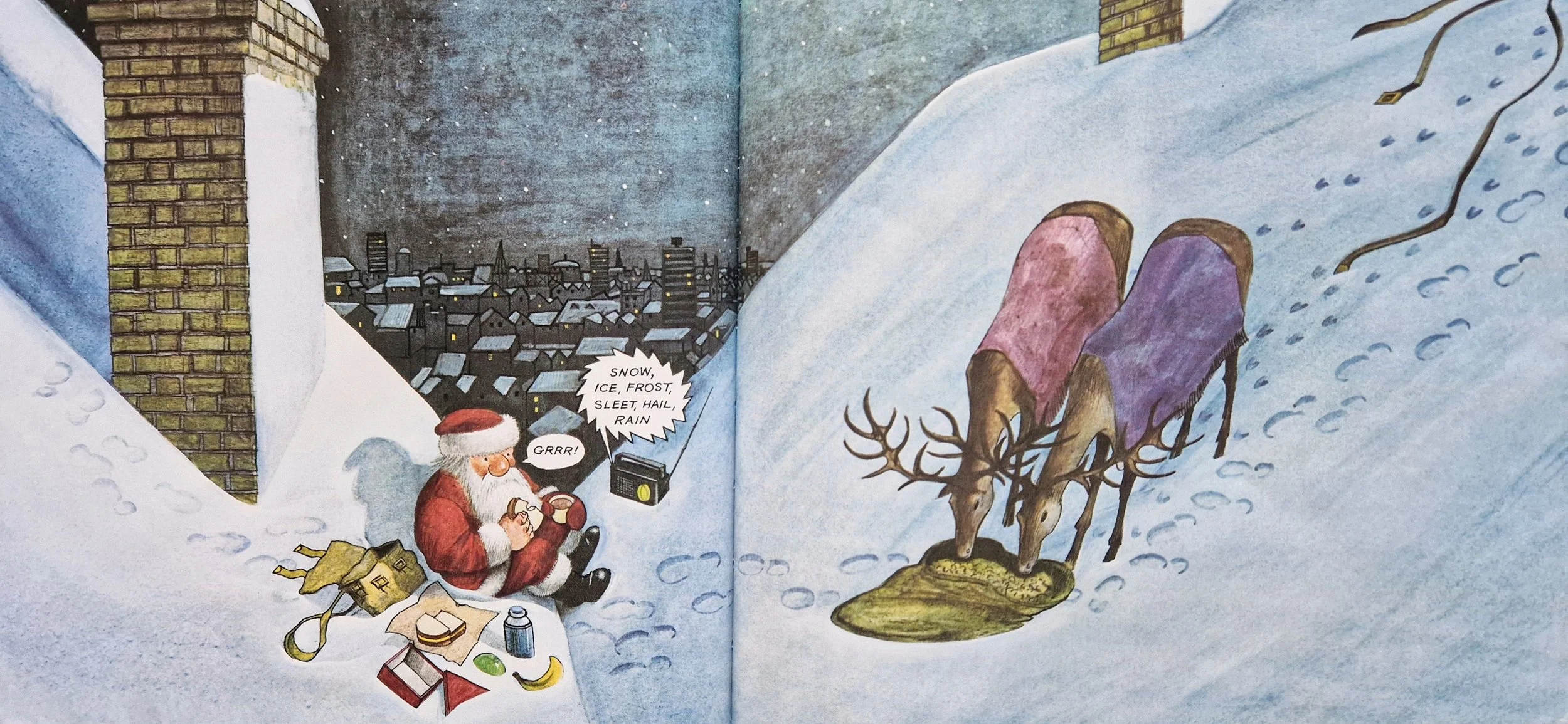 Father Christmas by Raymond Briggs | Picture Book Review — Tim Warnes