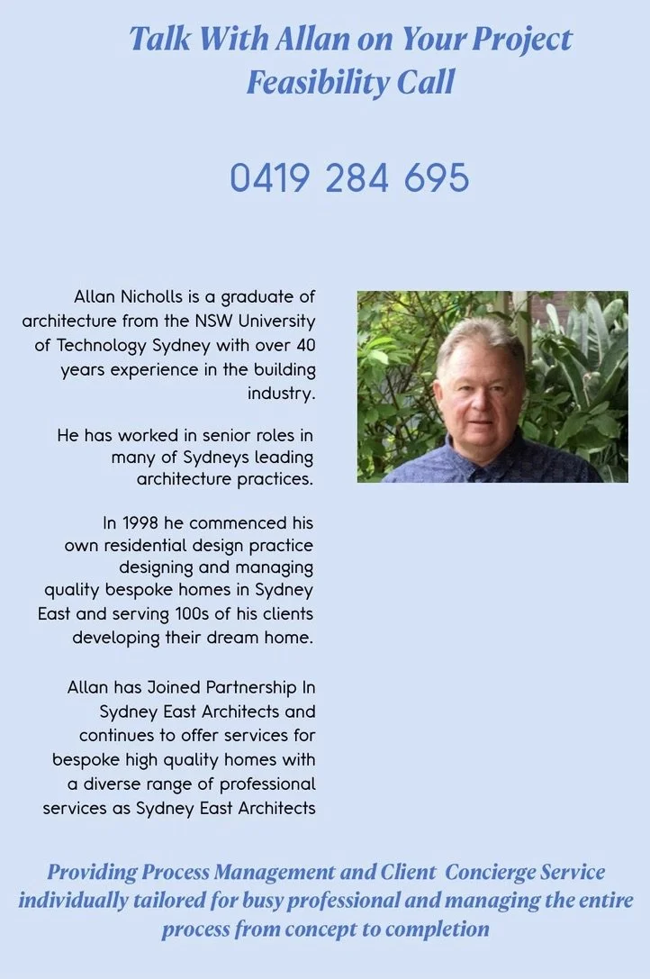 Allan Nicholls Joins Sydney East Architects | Sydney East Architects ...