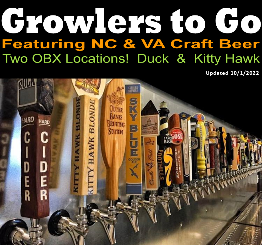 Growlers to Go Craft Beer OBX