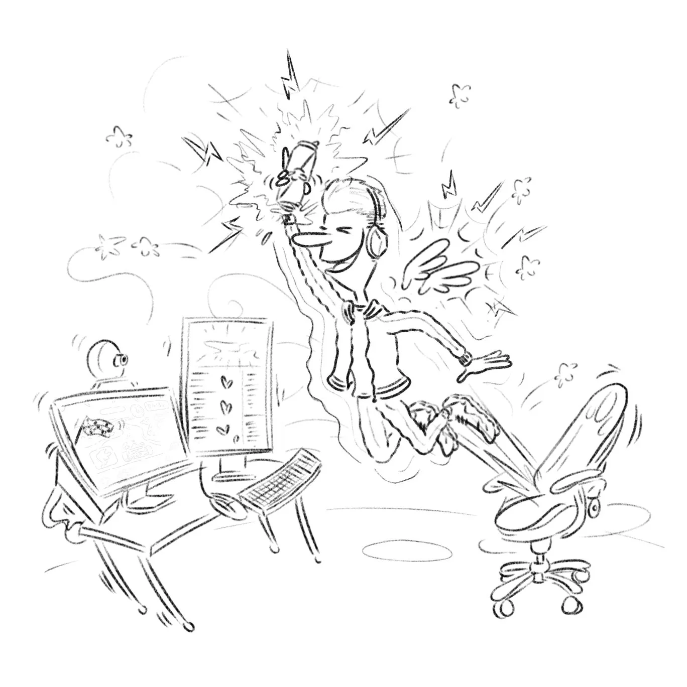 Red Bull Cartoons — Billy Jazz