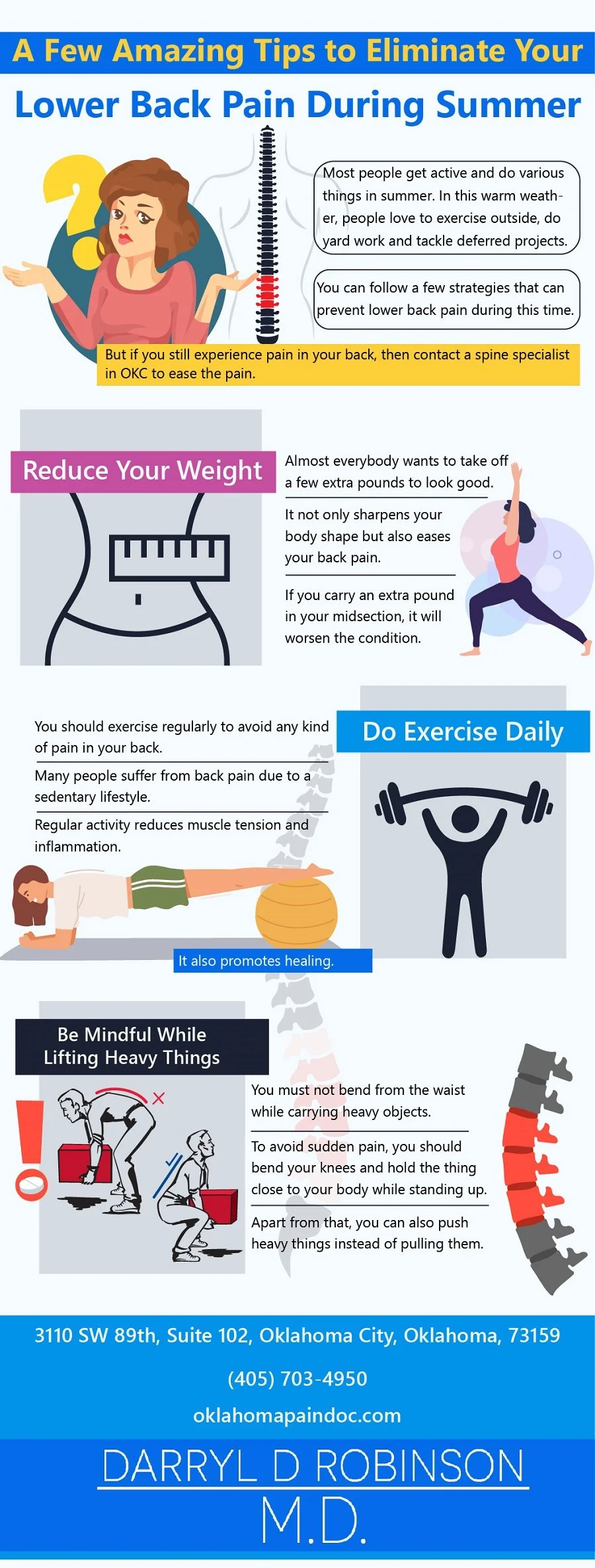 A Few Amazing Tips to Eliminate Your Lower Back pain During Summer ...