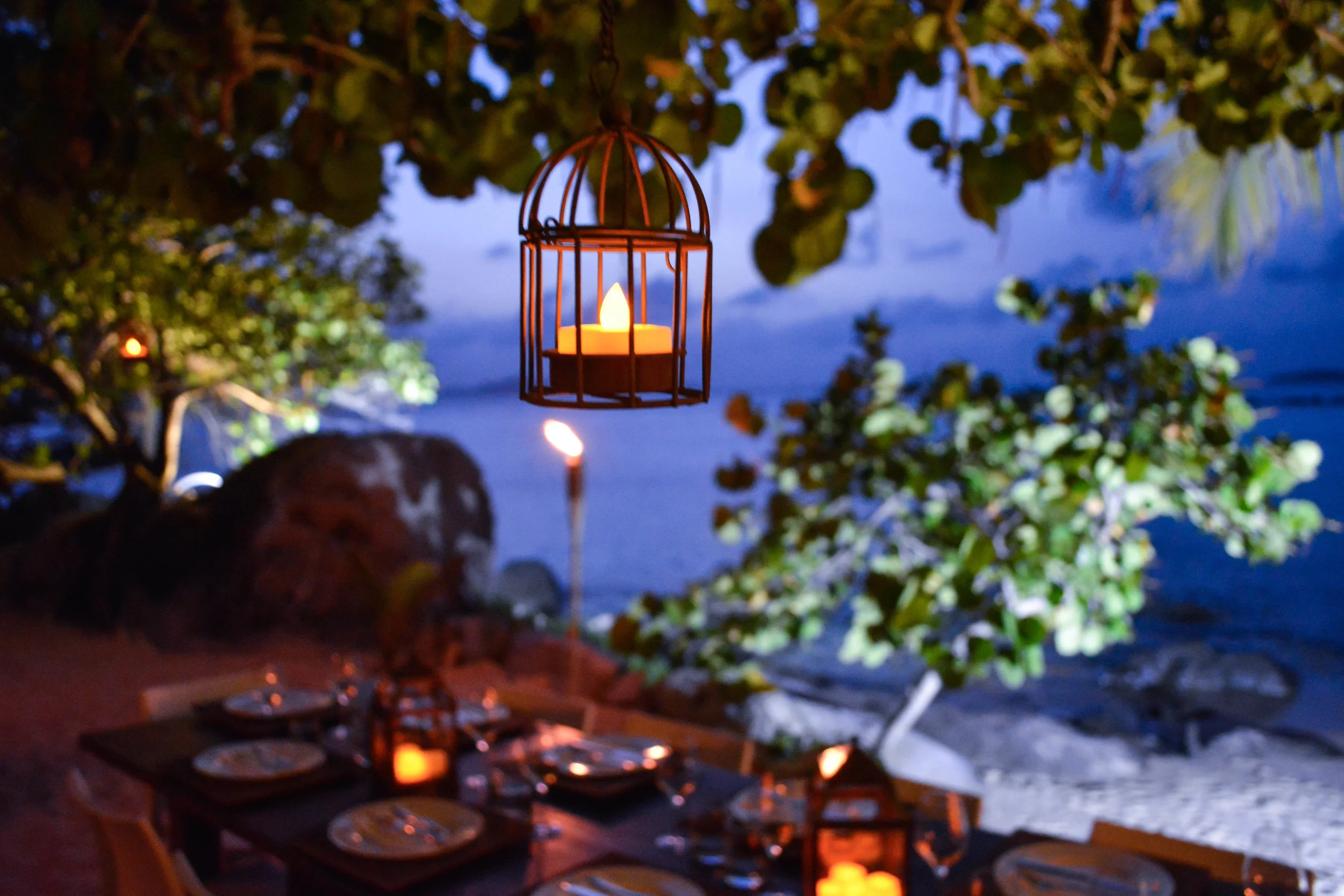 CocoMaya private beach dinners. Beach dinner. Private dining Virgin ...