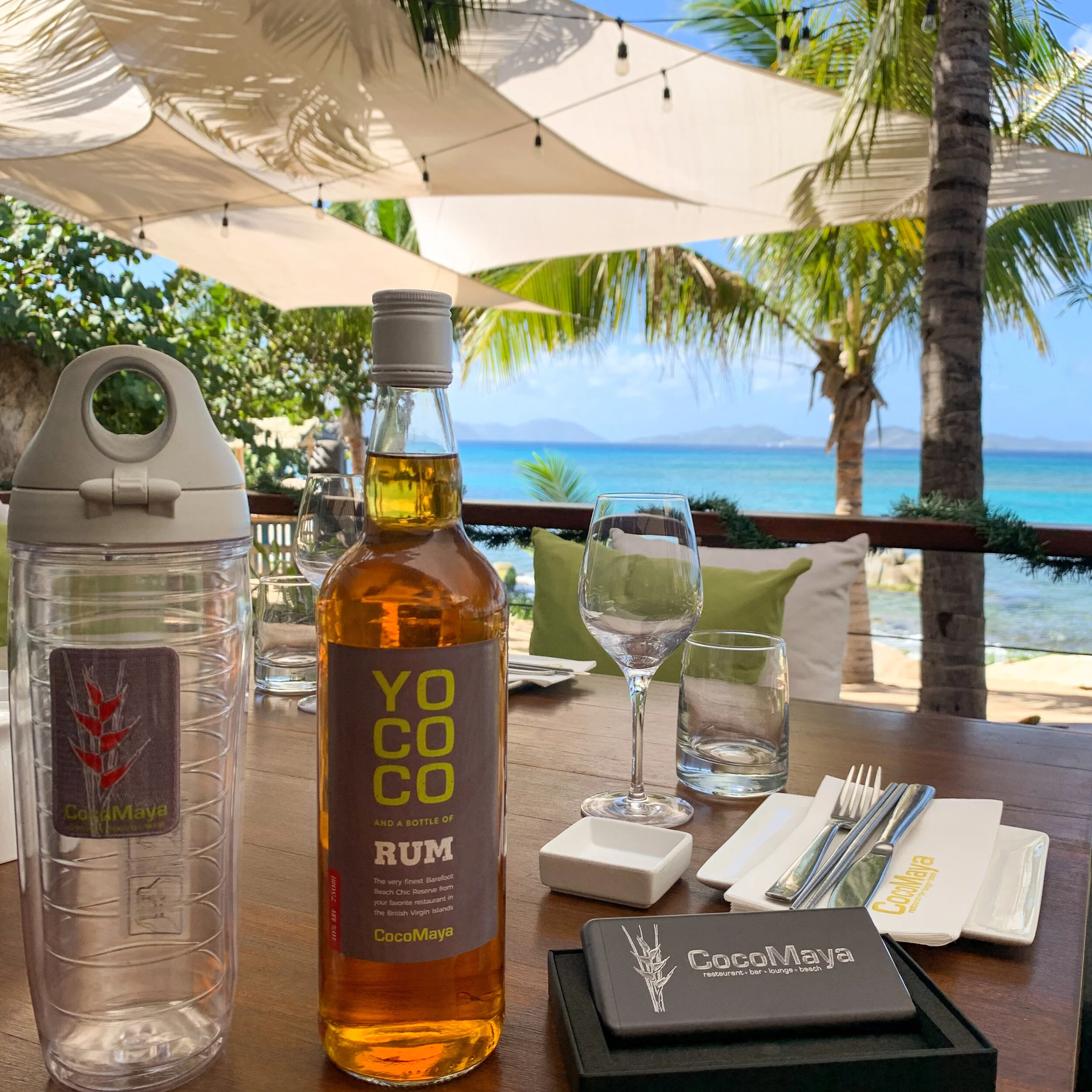 CocoMaya Restaurant is just around the corner from The Baths, located ...