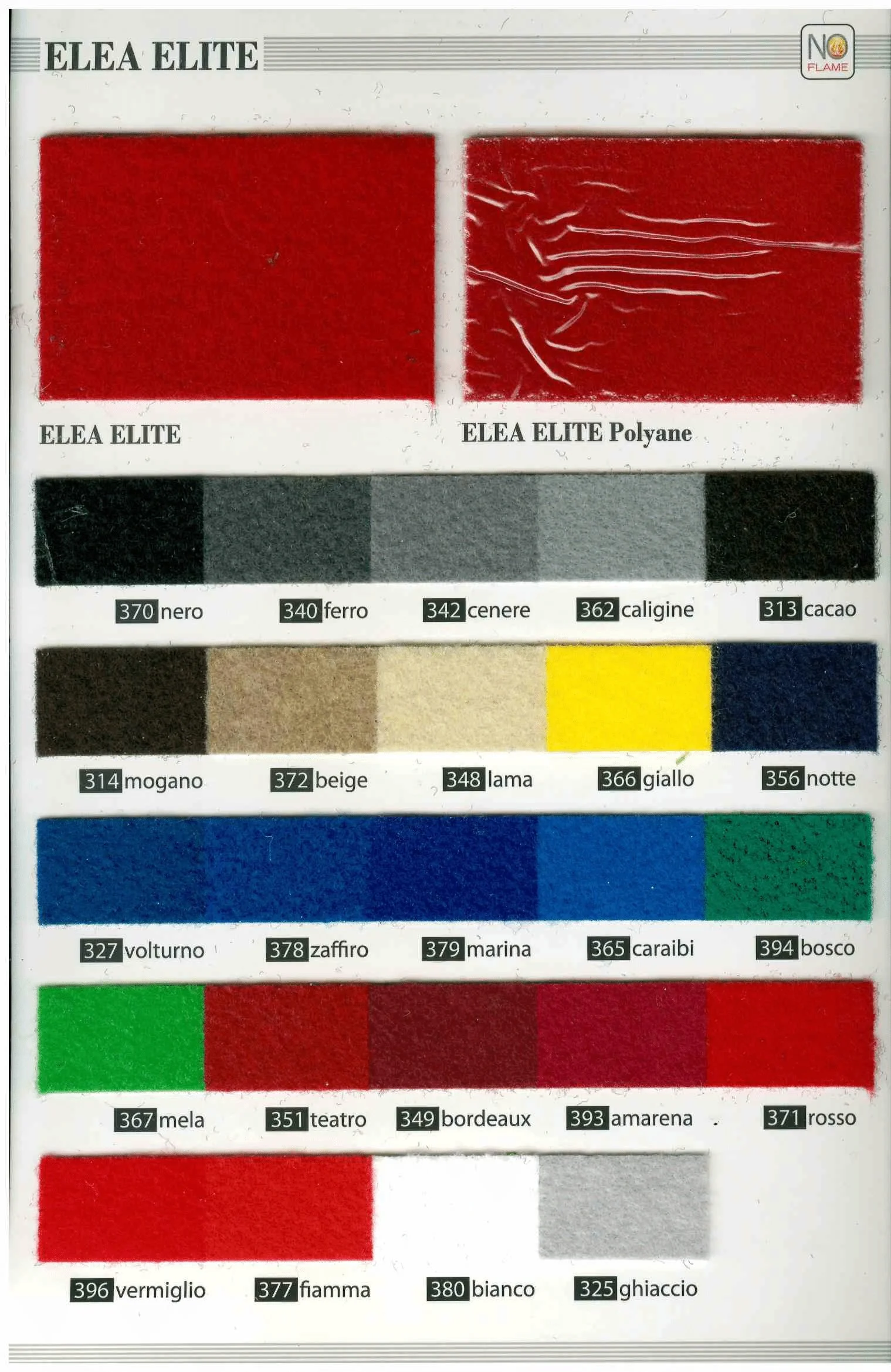 ELEA ELITE - ELEA POLYANE — M.C.A. CONTRACT