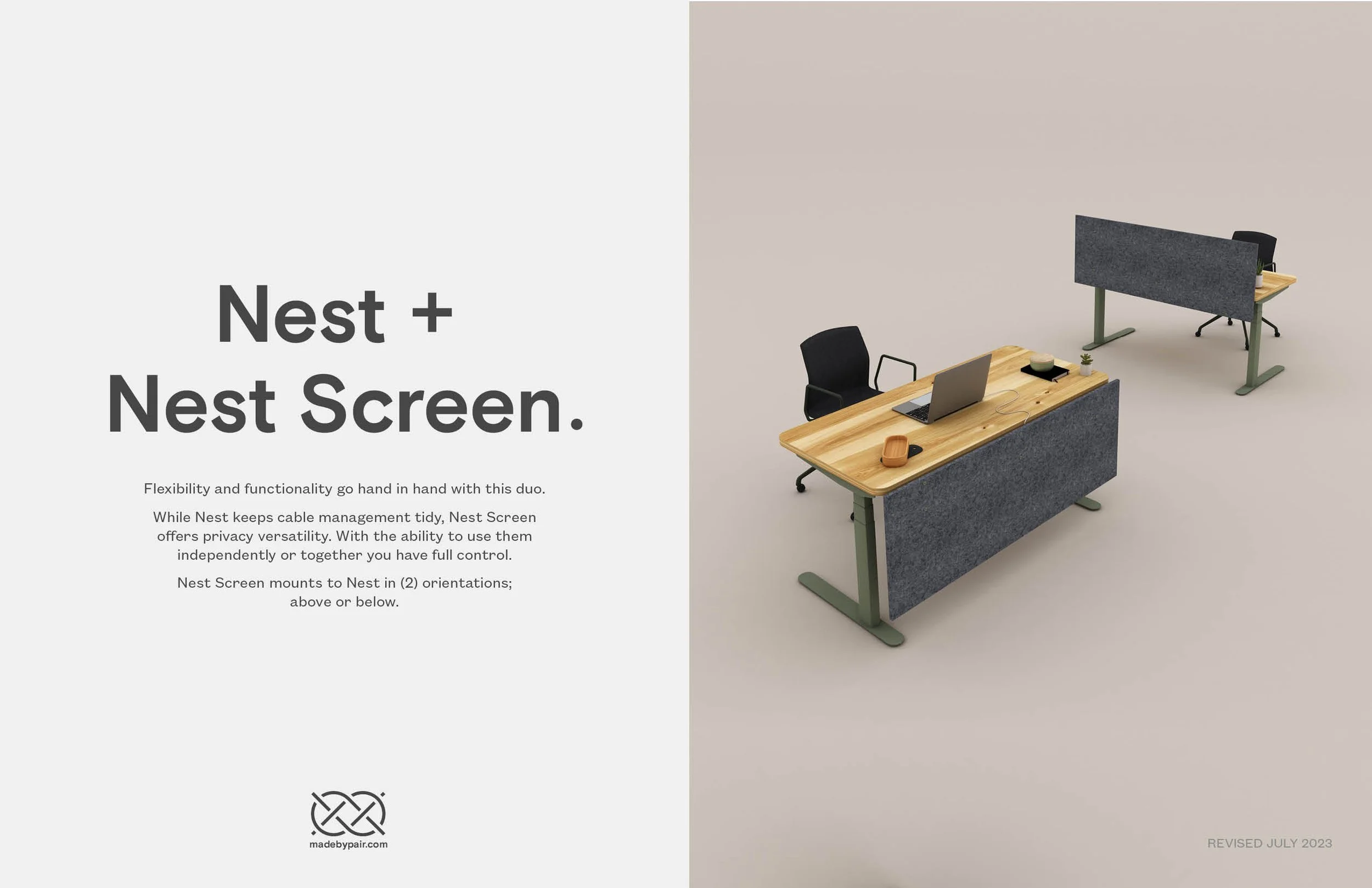 Nest & Nest Screen — Pair