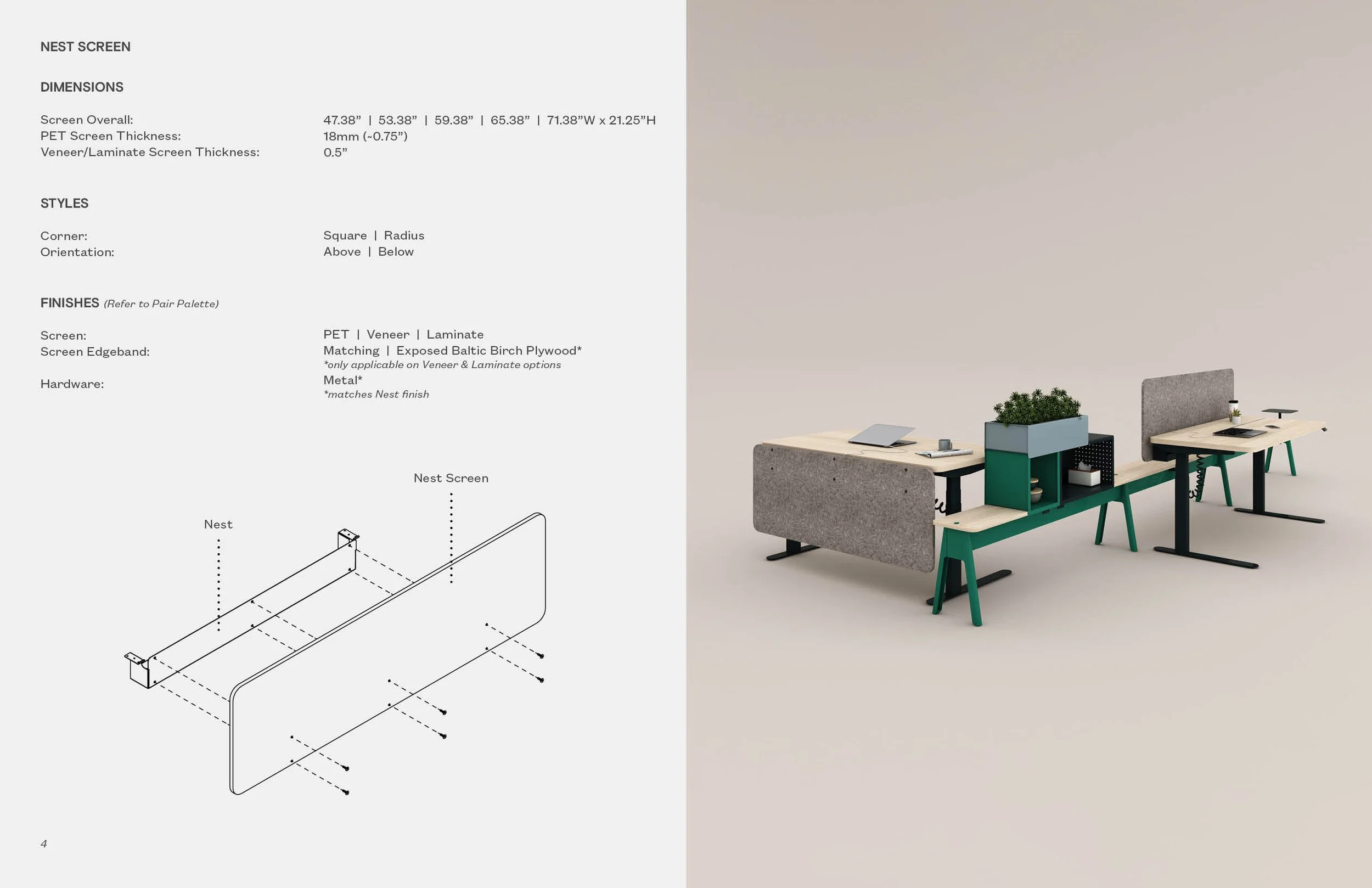 Nest & Nest Screen — Pair