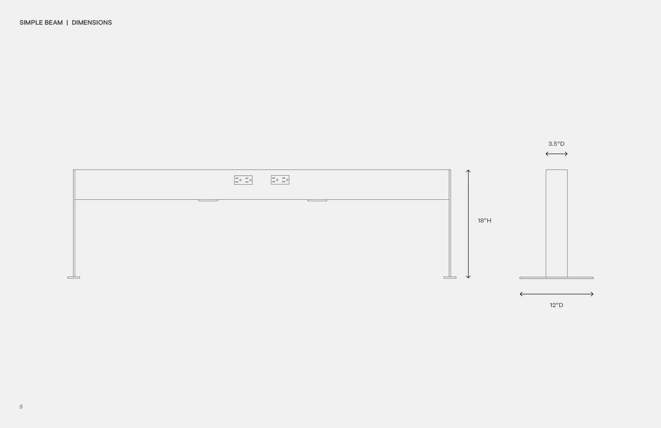 Simple Beam — Pair