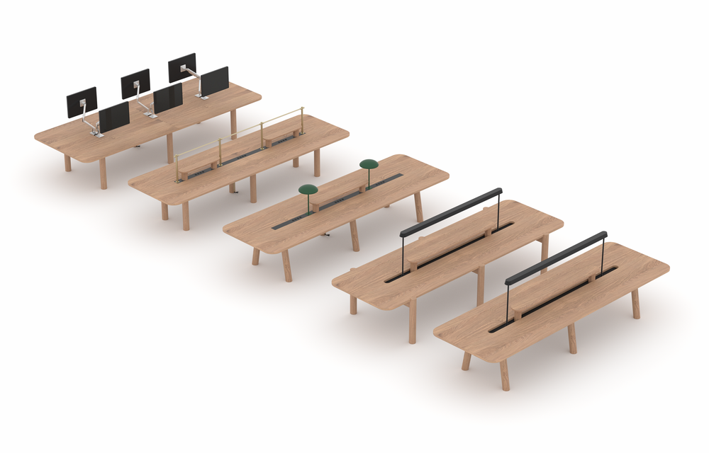 Library Tables — Pair