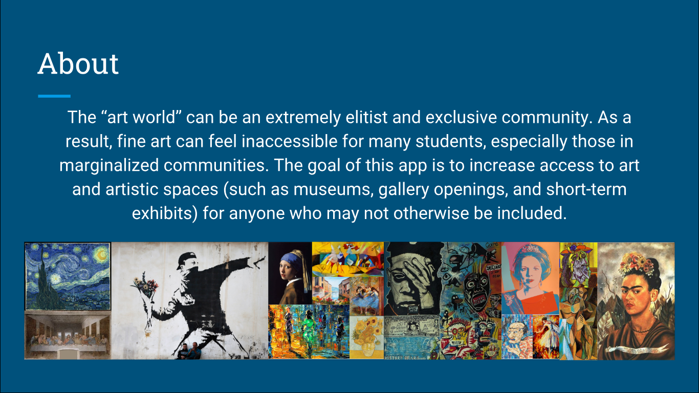 Art Accessibility - Android App — Azsaneé Truss
