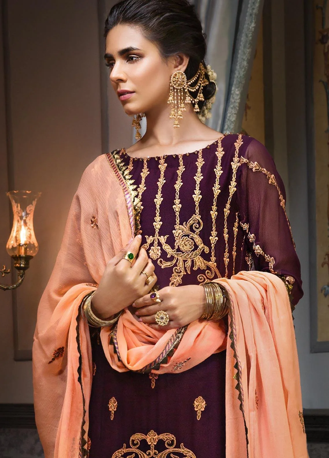 Zeenat Style Salwar Kameez