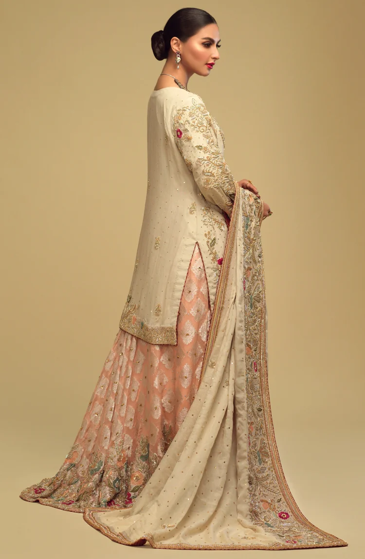 Bridal Dresses Hand Embroidery Chiffon Collections Vol 1 ROSEBERRY ICE ...