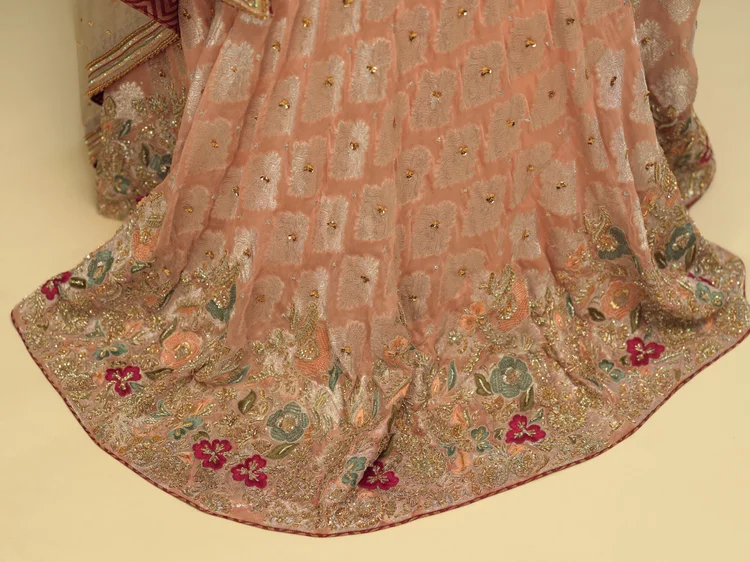 Bridal Dresses Hand Embroidery Chiffon Collections Vol 1 ROSEBERRY ICE ...