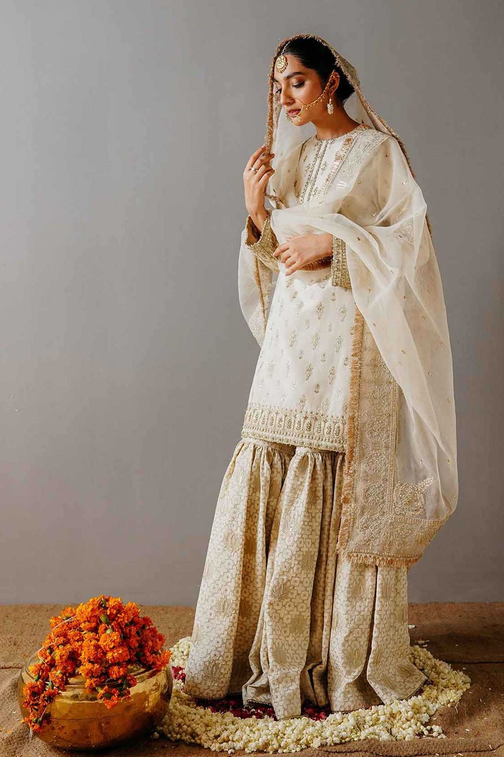 Bridal Dresses Hand Embroidery Chiffon Collections ZC-3012 By Sammy ...