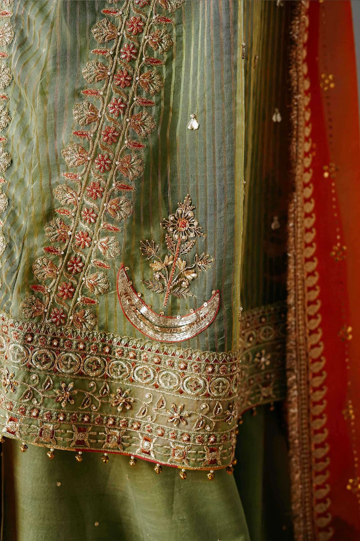 Bridal Dresses Hand Embroidery Chiffon Collections ZC-3012 By Sammy ...
