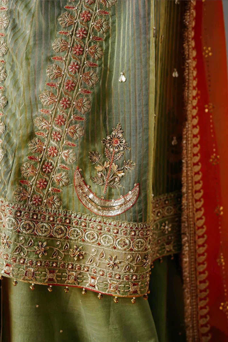 Bridal Dresses Hand Embroidery Chiffon Collections ZC-3010 By Sammy ...
