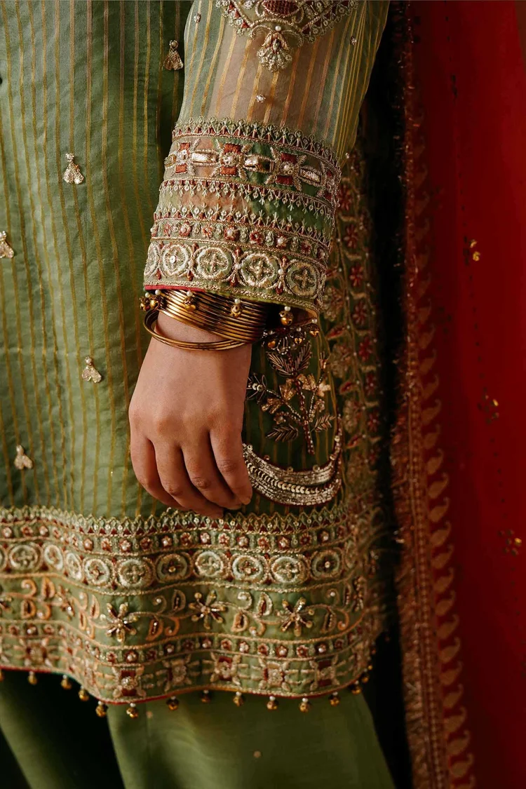 Bridal Dresses Hand Embroidery Chiffon Collections ZC-3010 By Sammy ...