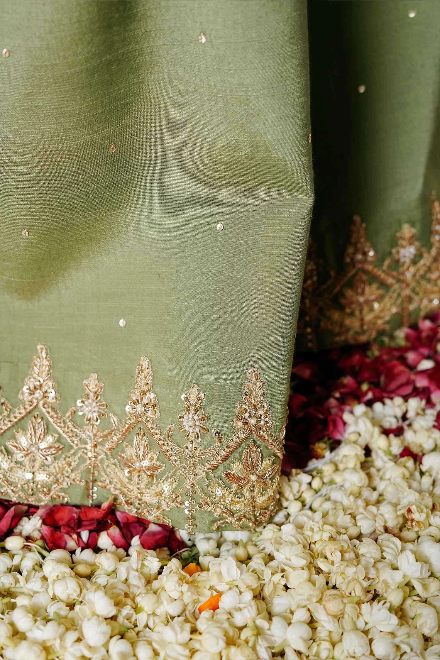 Bridal Dresses Hand Embroidery Chiffon Collections ZC-3010 By Sammy ...